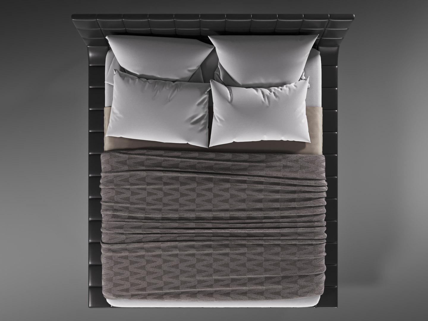 Onda bed poliform 3D model - TurboSquid 1704584