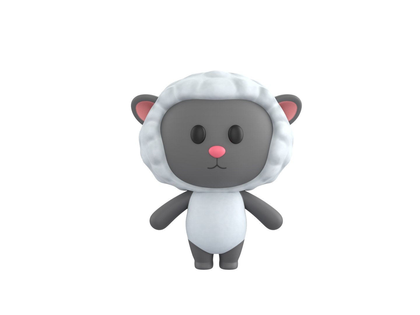 3D Model Sheep Character - TurboSquid 1640753
