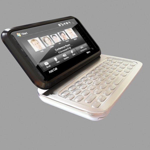 htc touch pro2 3d model