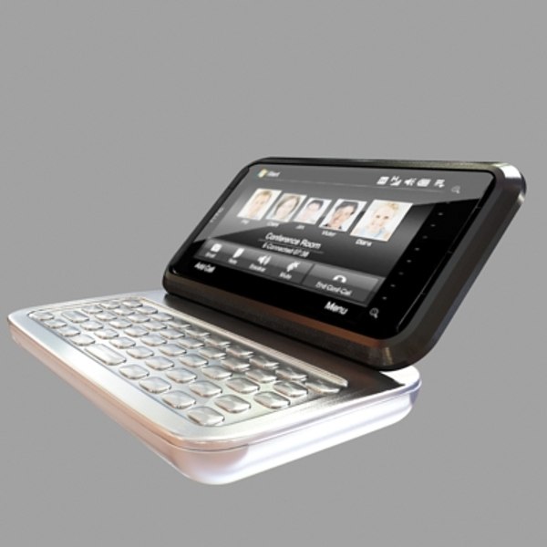 htc touch pro2 3d model
