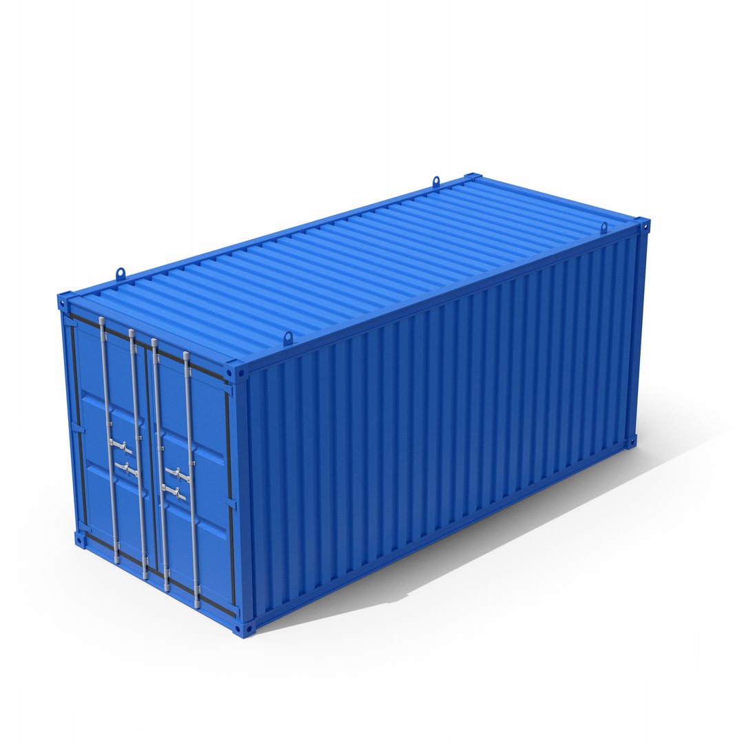 3D Shipping Container Model - TurboSquid 2360113
