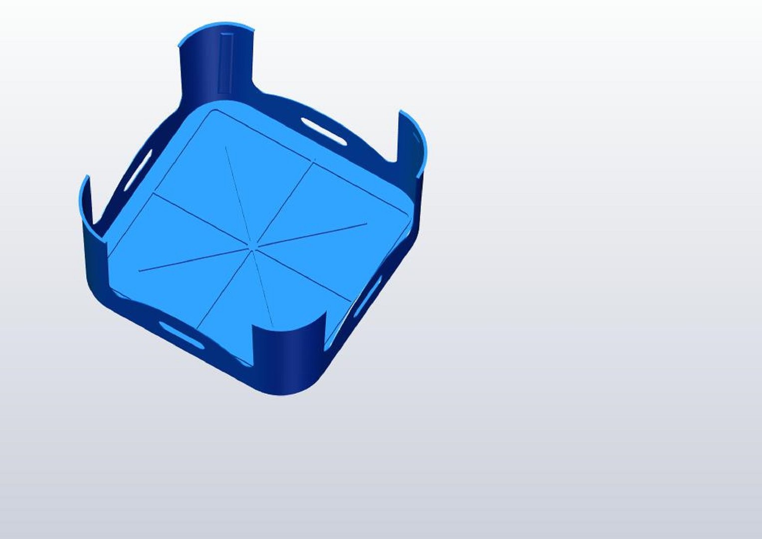 3D 3d Stl Plastic Small Table - TurboSquid 1783627