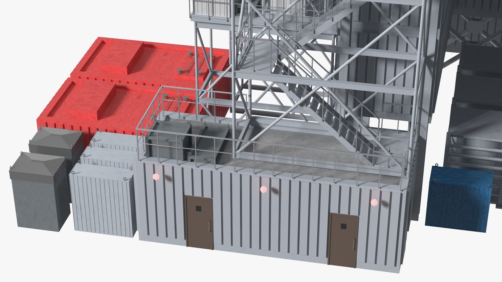 Drilling Rig Platform 3D model - TurboSquid 1839951