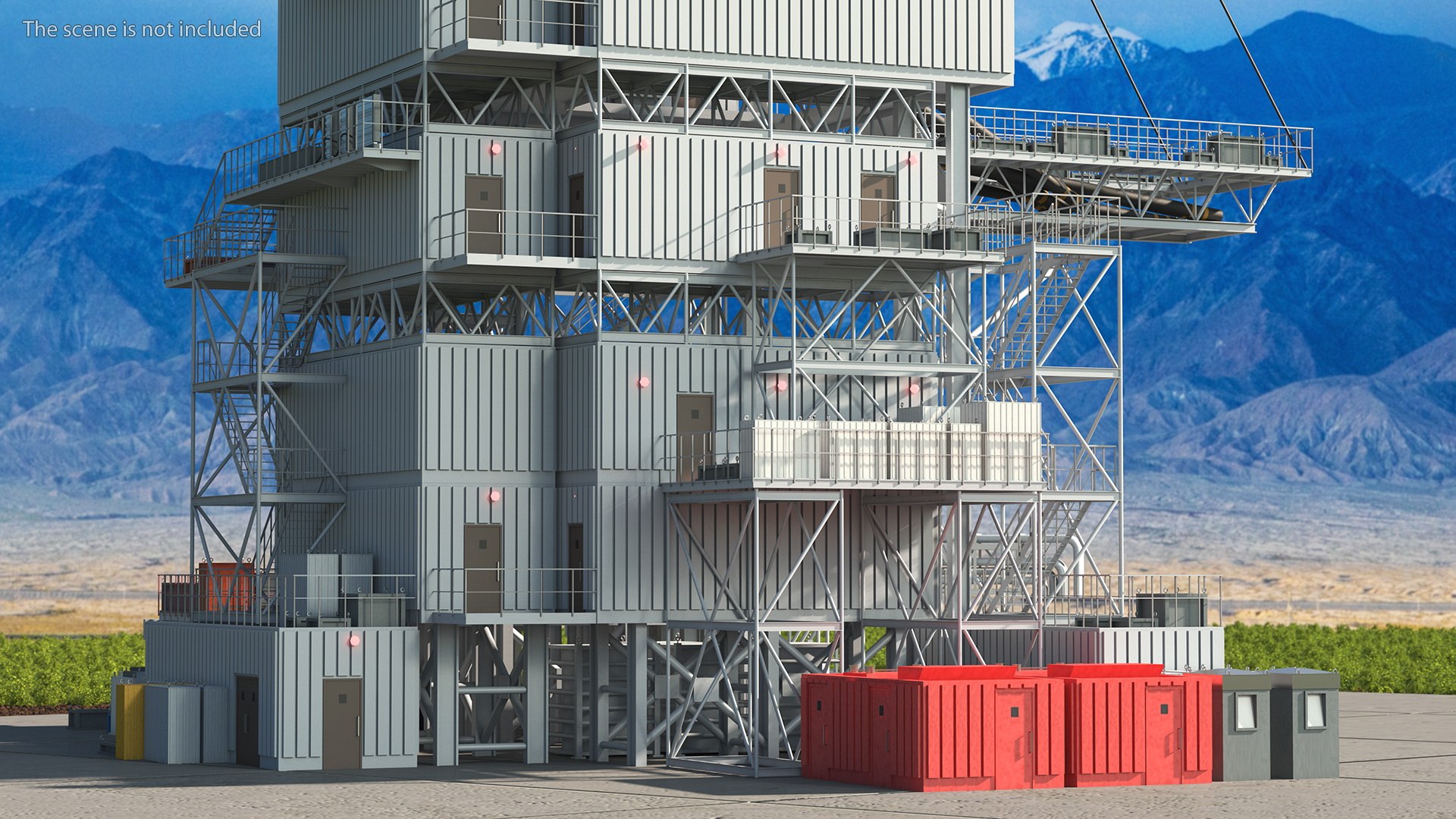 Drilling Rig Platform 3D model - TurboSquid 1839951