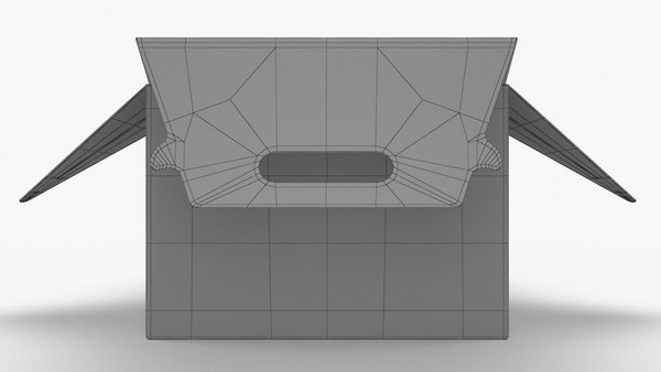 3D model Food Box Open 01 - TurboSquid 1783583