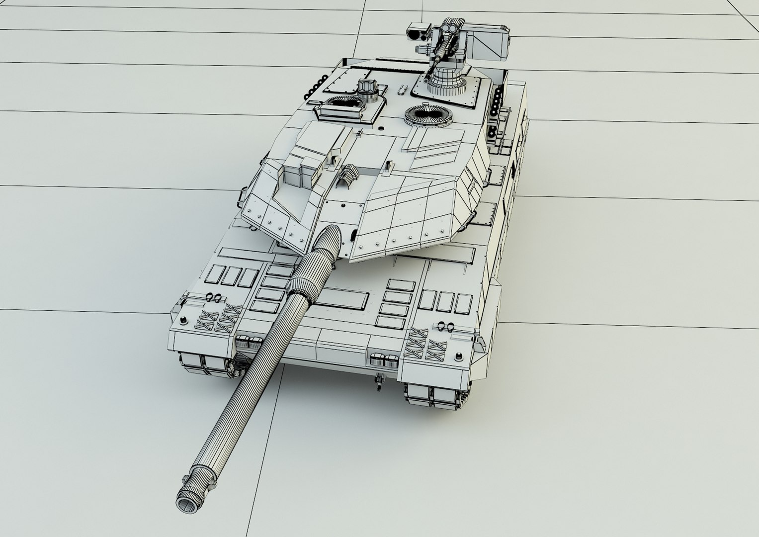 3D Leopard 2A6 Military Tank 3D Model - TurboSquid 2065380