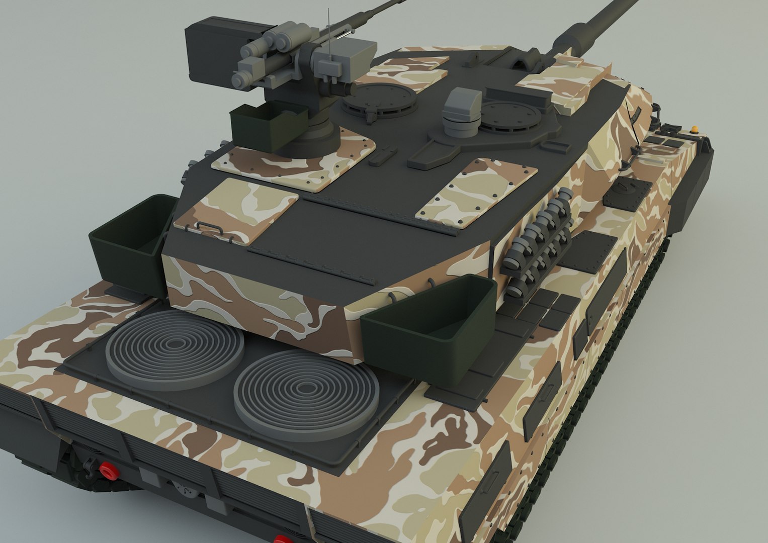 3D Leopard 2A6 Military Tank 3D Model - TurboSquid 2065380