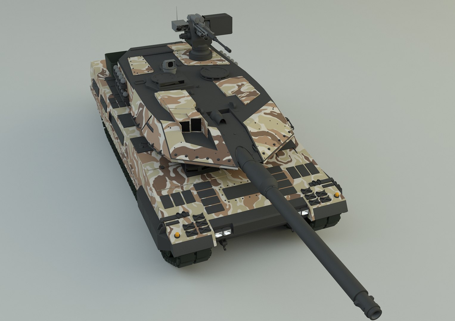 3D Leopard 2A6 Military Tank 3D Model - TurboSquid 2065380