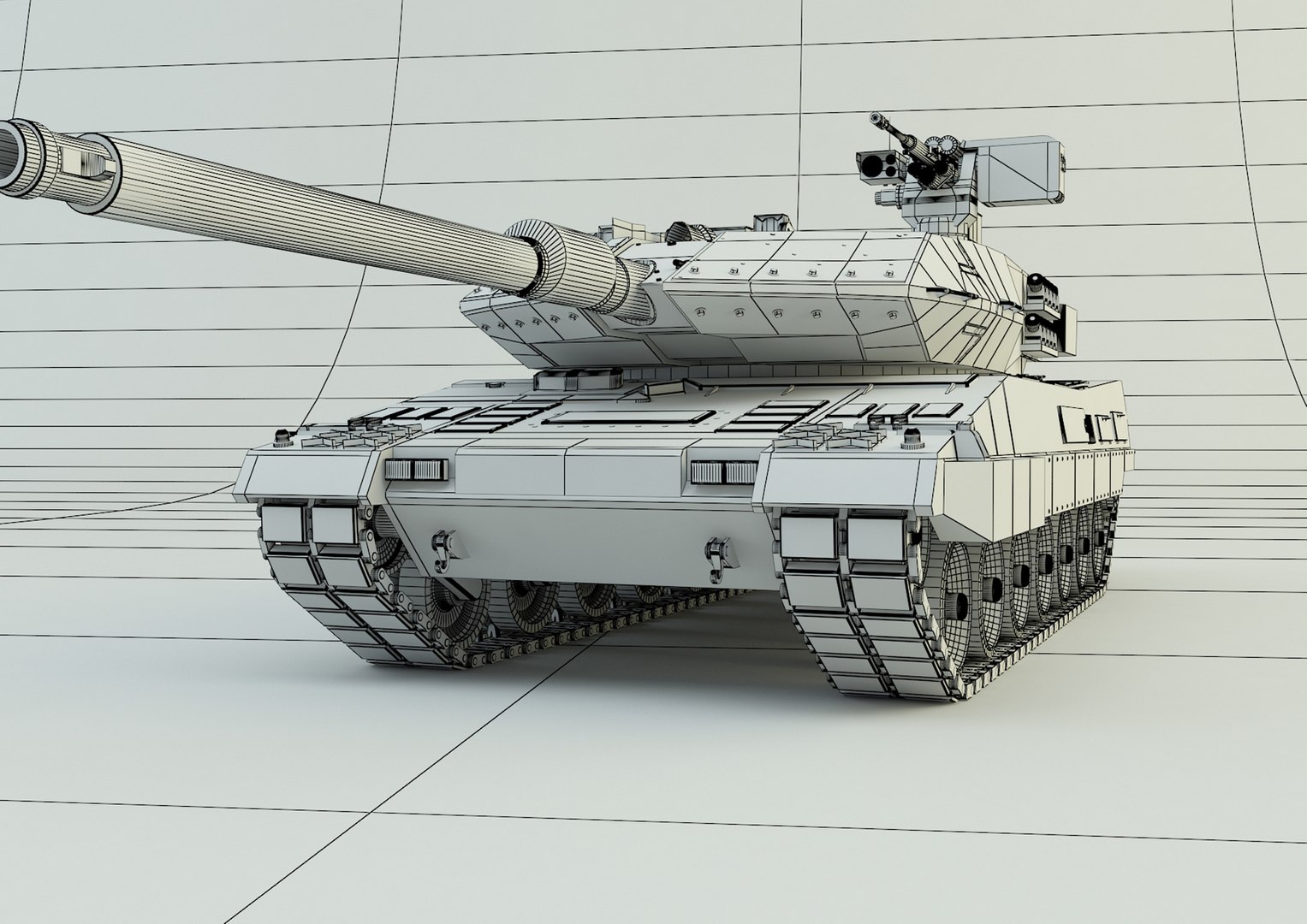 3D Leopard 2A6 Military Tank 3D Model - TurboSquid 2065380