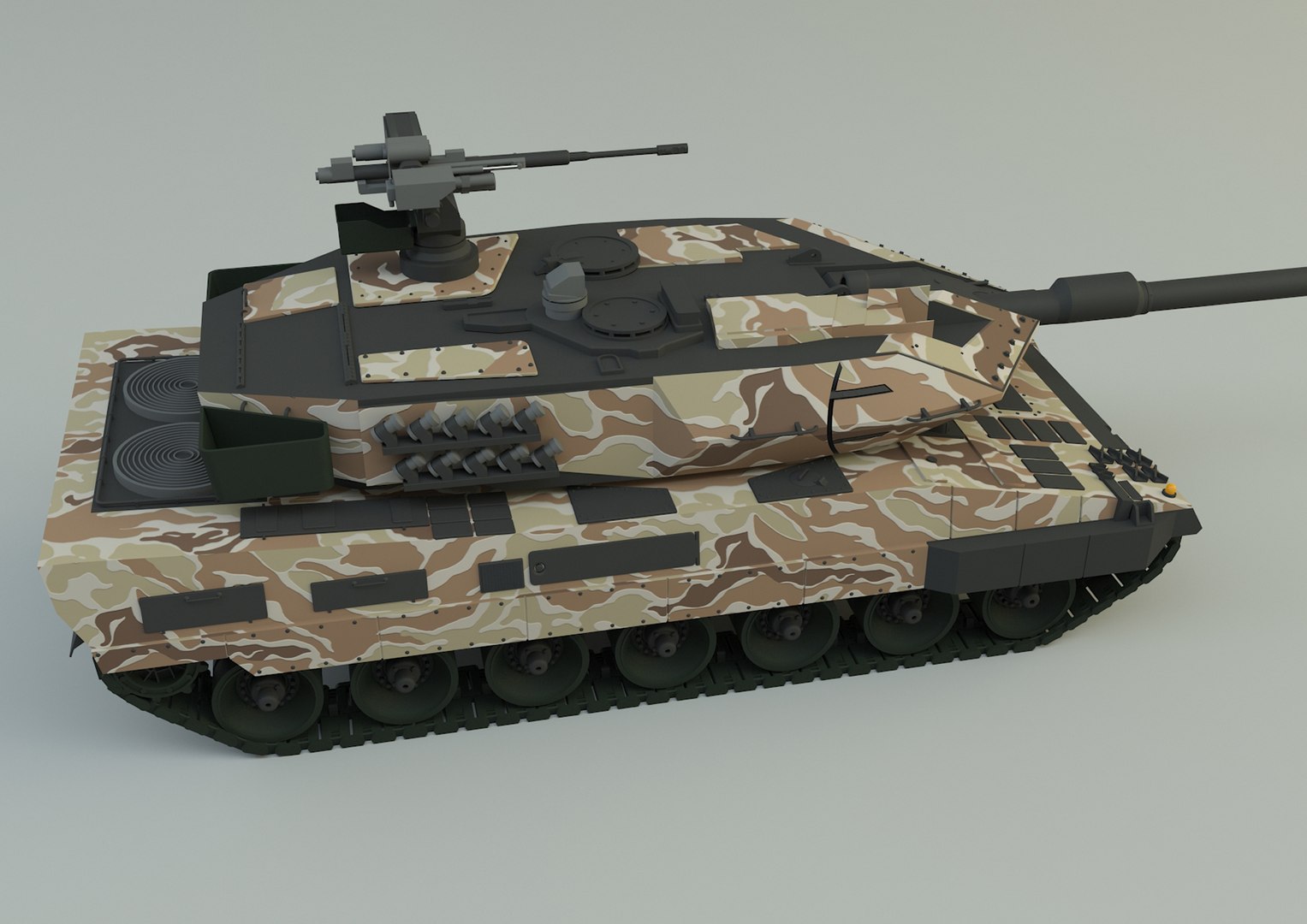 3D Leopard 2A6 Military Tank 3D Model - TurboSquid 2065380