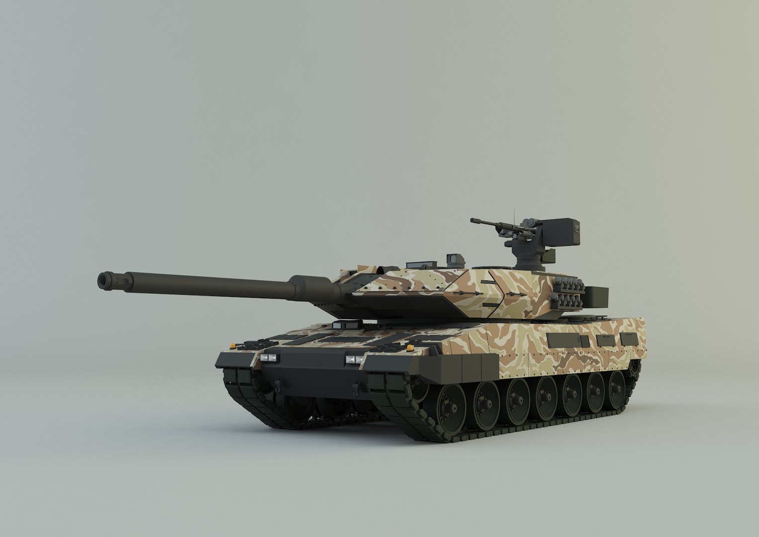 3D Leopard 2A6 Military Tank 3D Model - TurboSquid 2065380