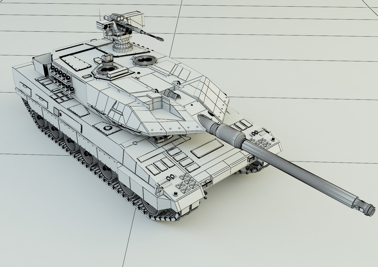 3D Leopard 2A6 Military Tank 3D Model - TurboSquid 2065380