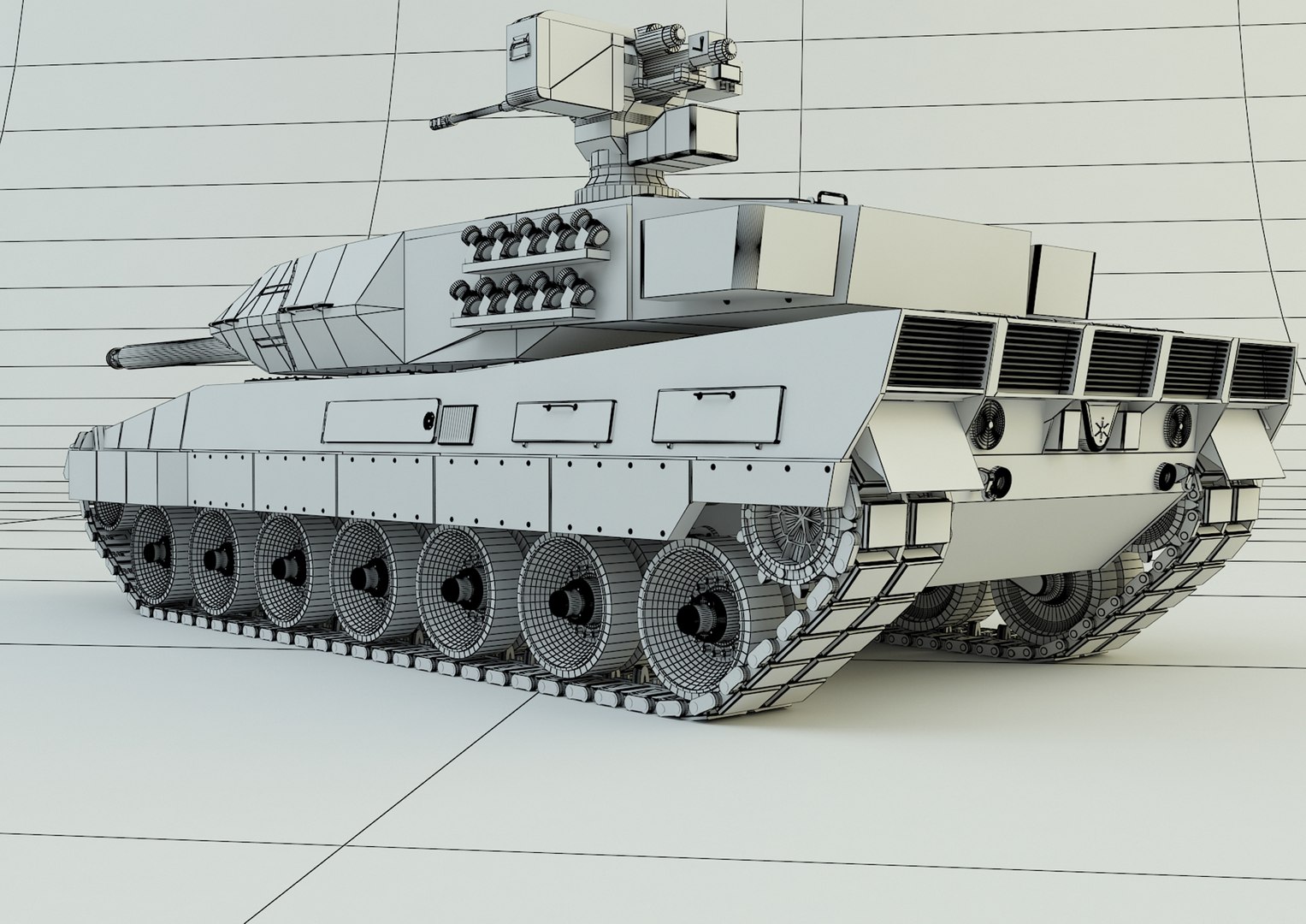 3D Leopard 2A6 Military Tank 3D Model - TurboSquid 2065380