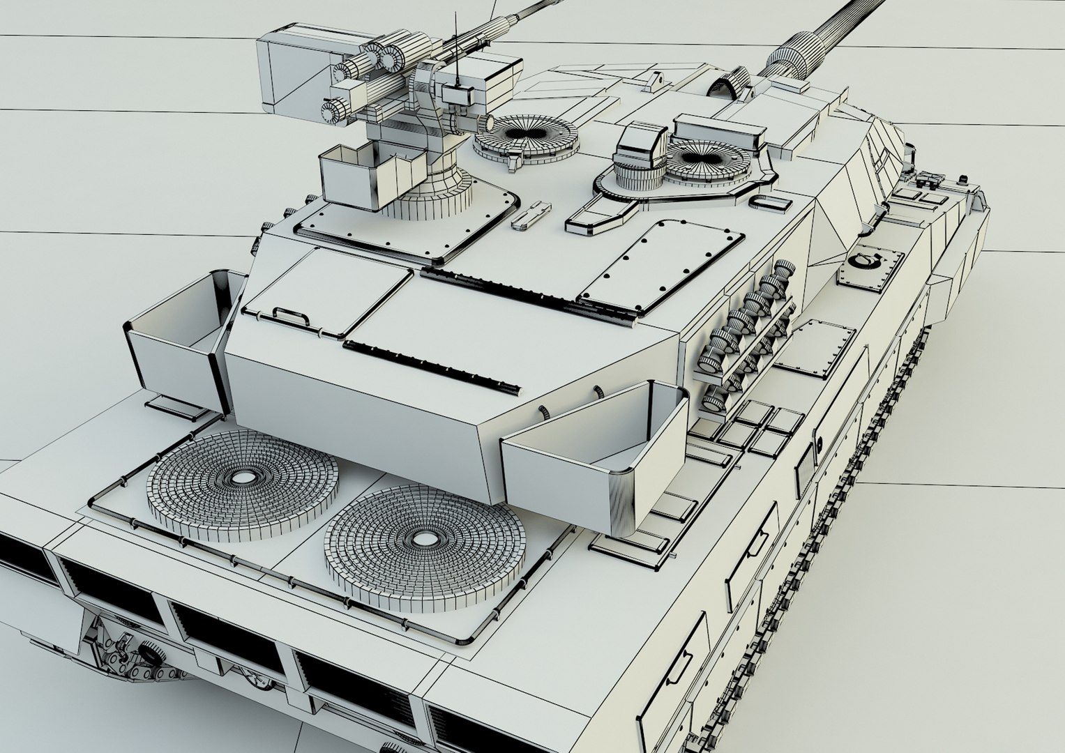 3D Leopard 2A6 Military Tank 3D Model - TurboSquid 2065380