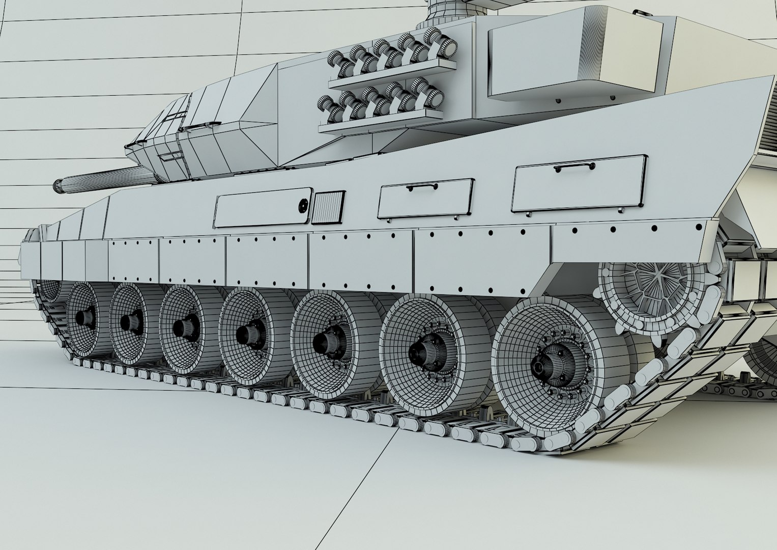 3D Leopard 2A6 Military Tank 3D Model - TurboSquid 2065380