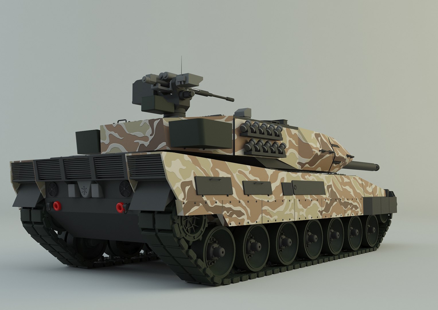 3D Leopard 2A6 Military Tank 3D Model - TurboSquid 2065380