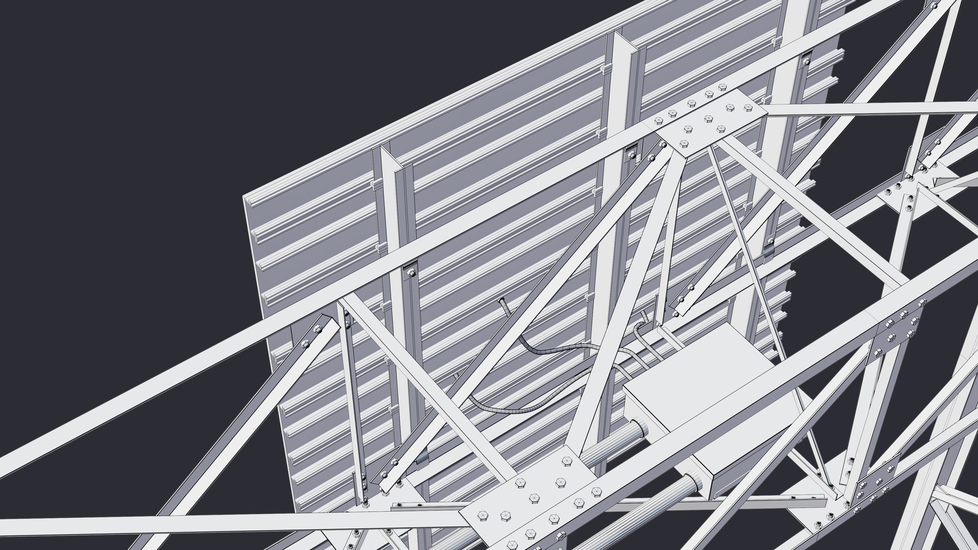 Road Sign Frame 3D Model - TurboSquid 2325485