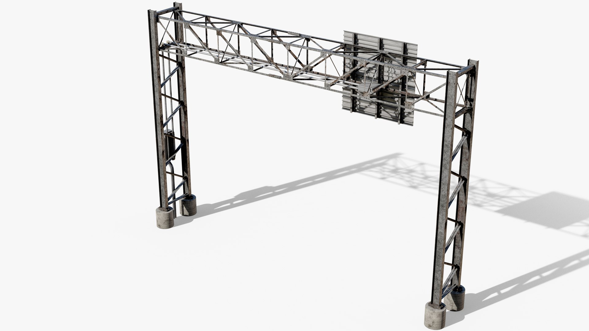 Road Sign Frame 3D Model - TurboSquid 2325485