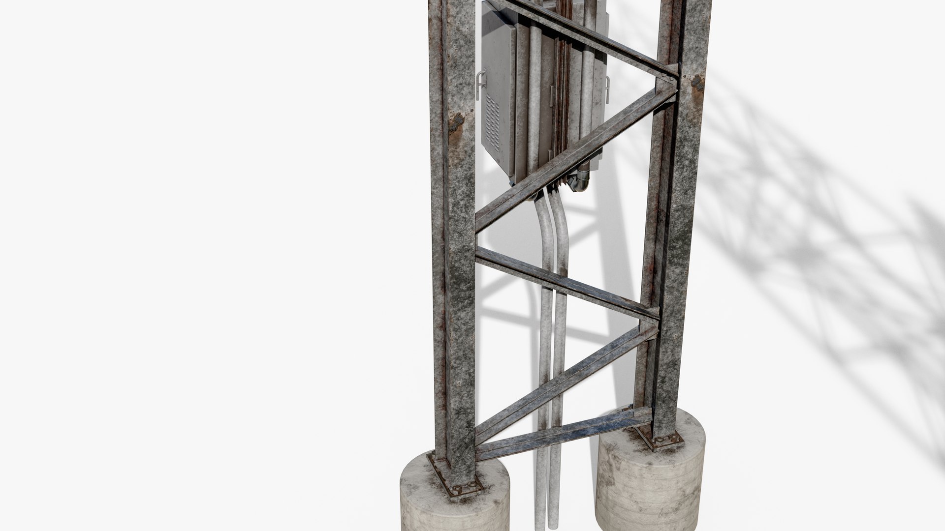 Road Sign Frame 3D Model - TurboSquid 2325485