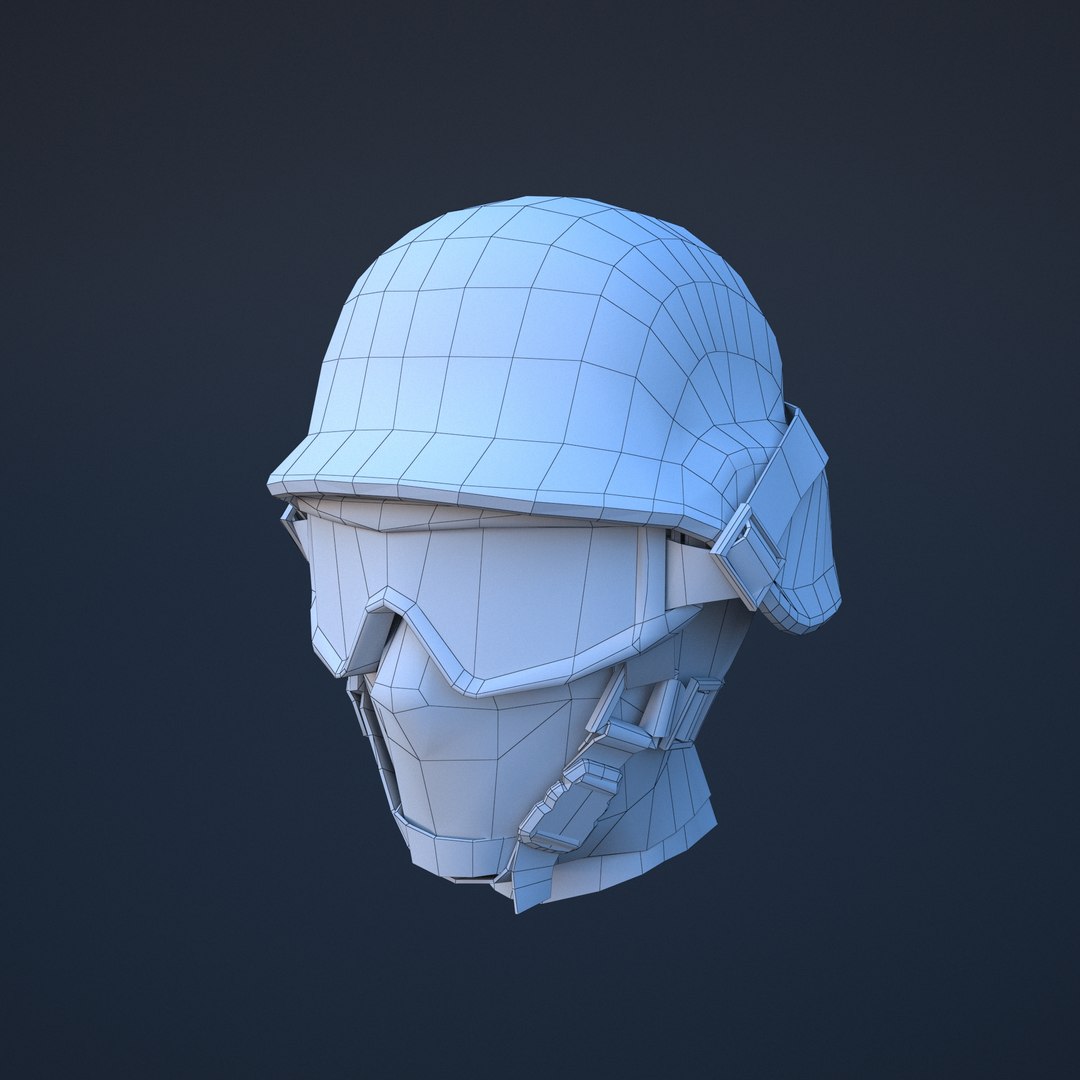 3D Soldier Helmet Model - TurboSquid 1212671