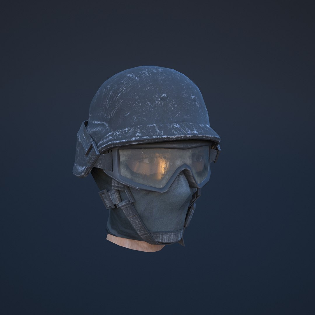 3D Soldier Helmet Model - TurboSquid 1212671