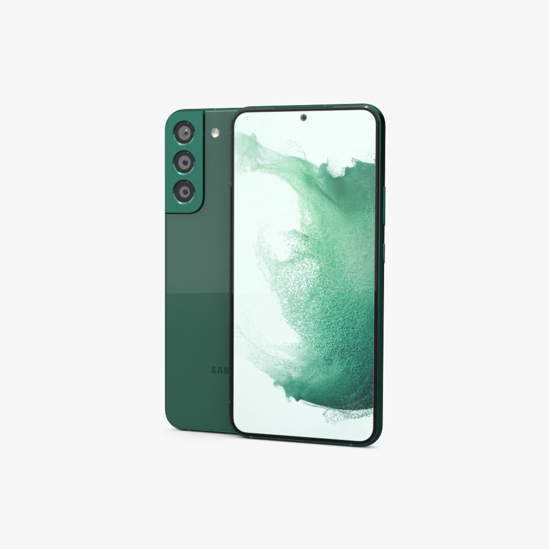 modelo 3d Samsung Galaxy S22 plus Green - TurboSquid 2025968