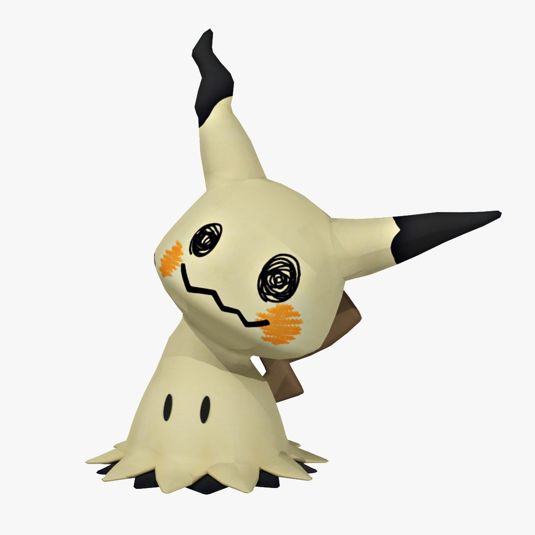 Free Mimikyu model - TurboSquid 1840036