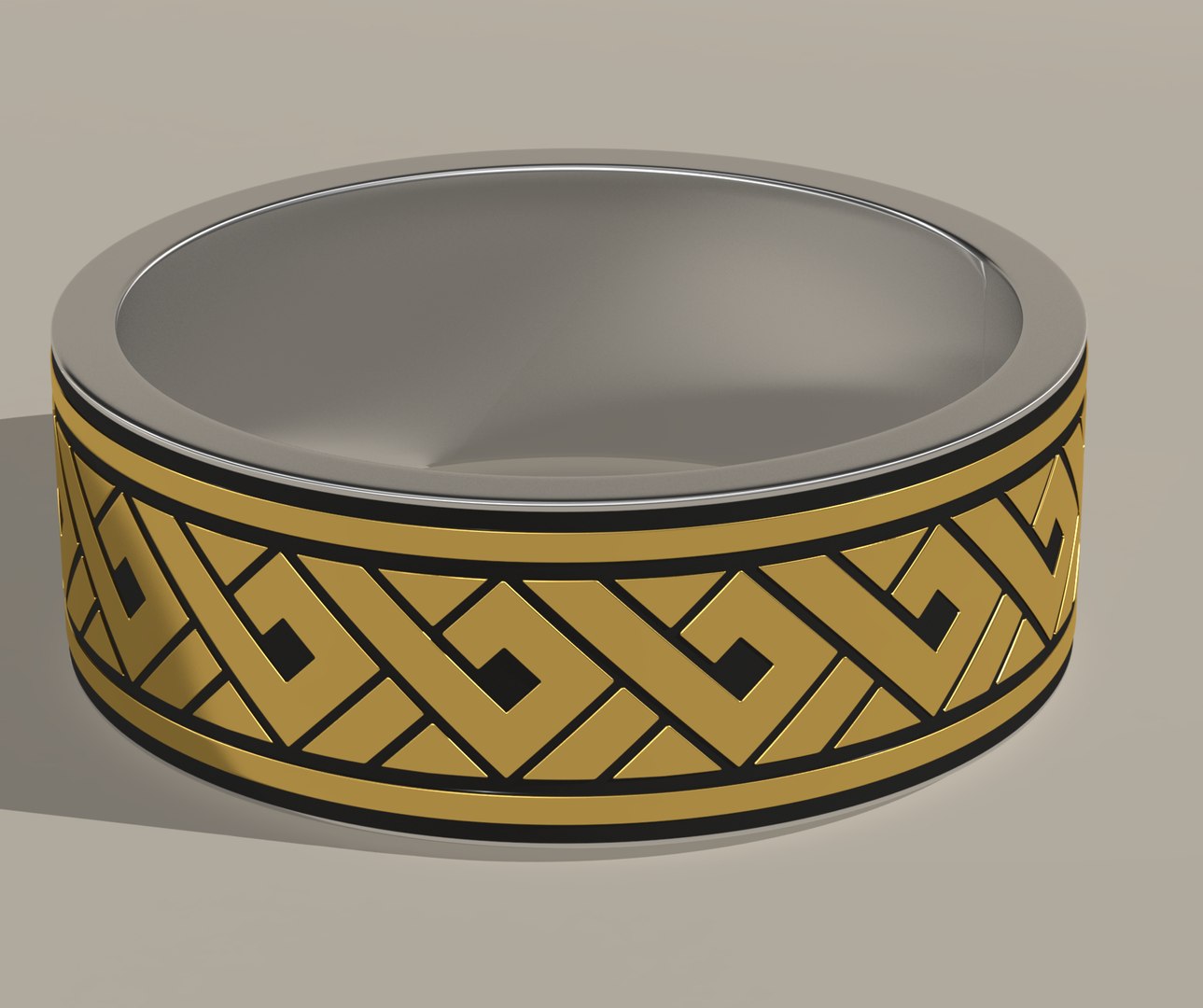 Ring Ornamental Tribal 3D Model - TurboSquid 1320430