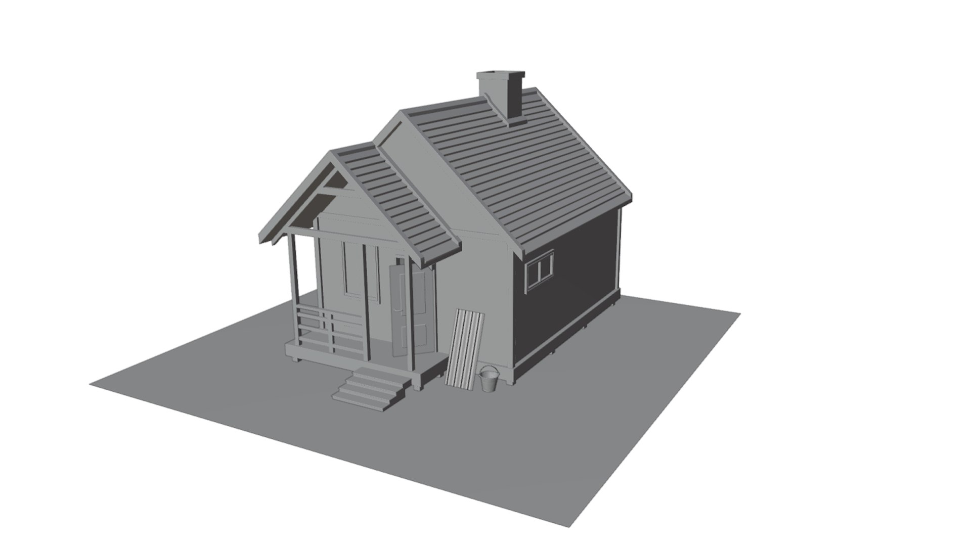 Poor House 3D - TurboSquid 2151112