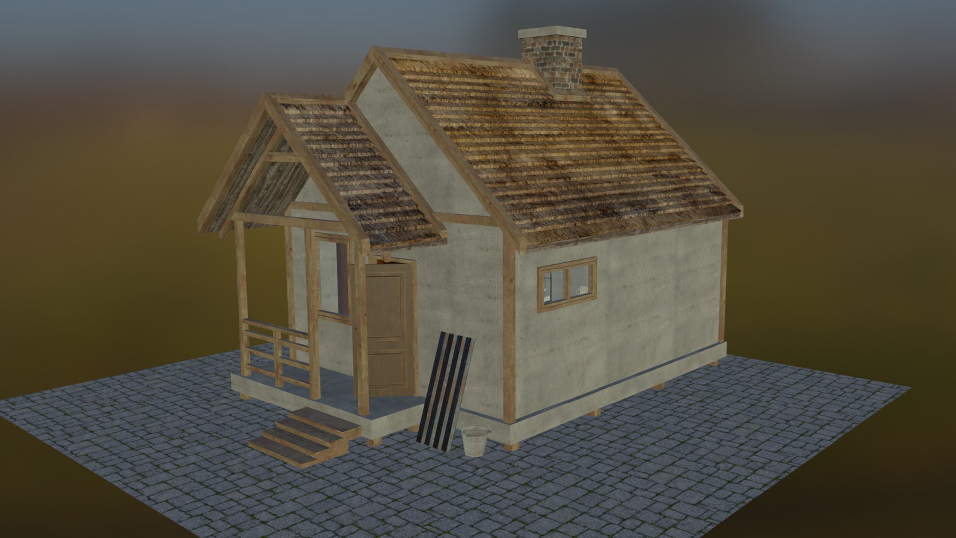Poor House 3D - TurboSquid 2151112