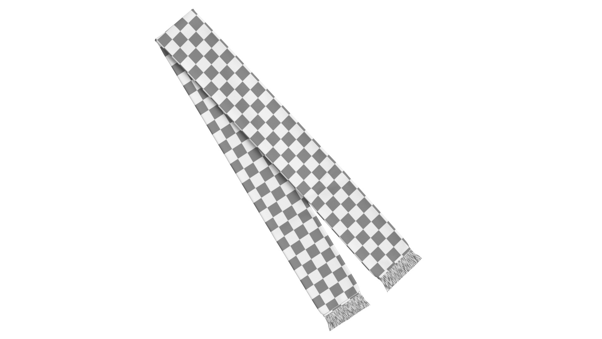 Football Fan Scarf 03 3D model - TurboSquid 2151124