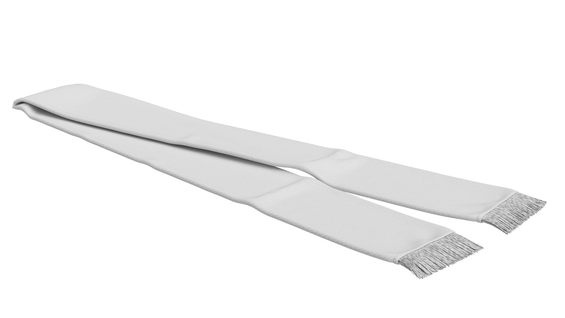 Football Fan Scarf 03 3D model - TurboSquid 2151124