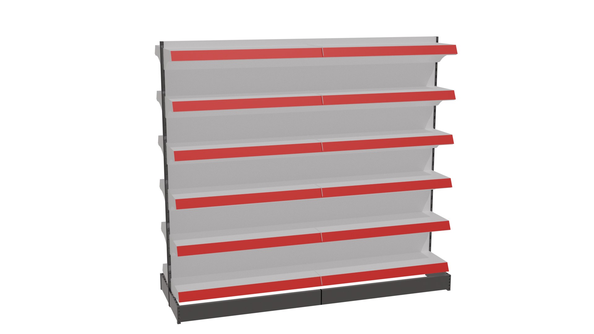 Supermarket Shelves 3D Model - TurboSquid 1960298