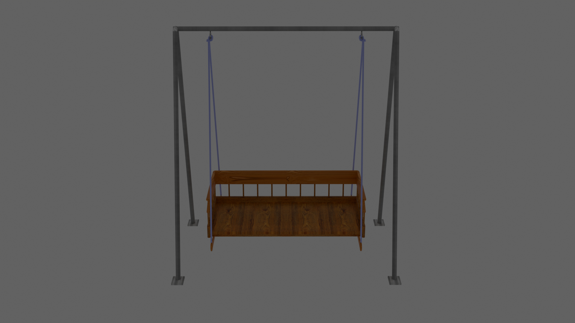 3D Porch Swing Model - TurboSquid 2190427