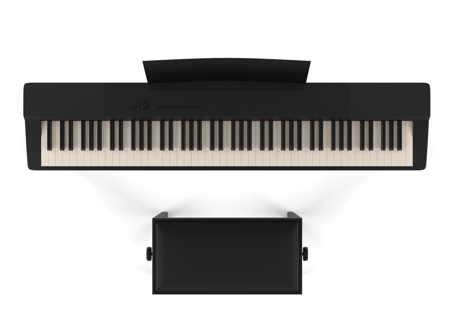 3D Model Piano Keyboard Digital - TurboSquid 1677613