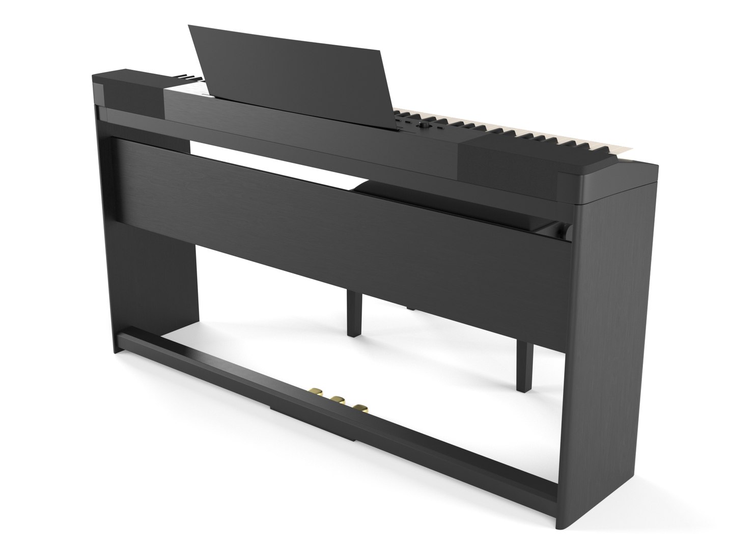 3D Model Piano Keyboard Digital - TurboSquid 1677613