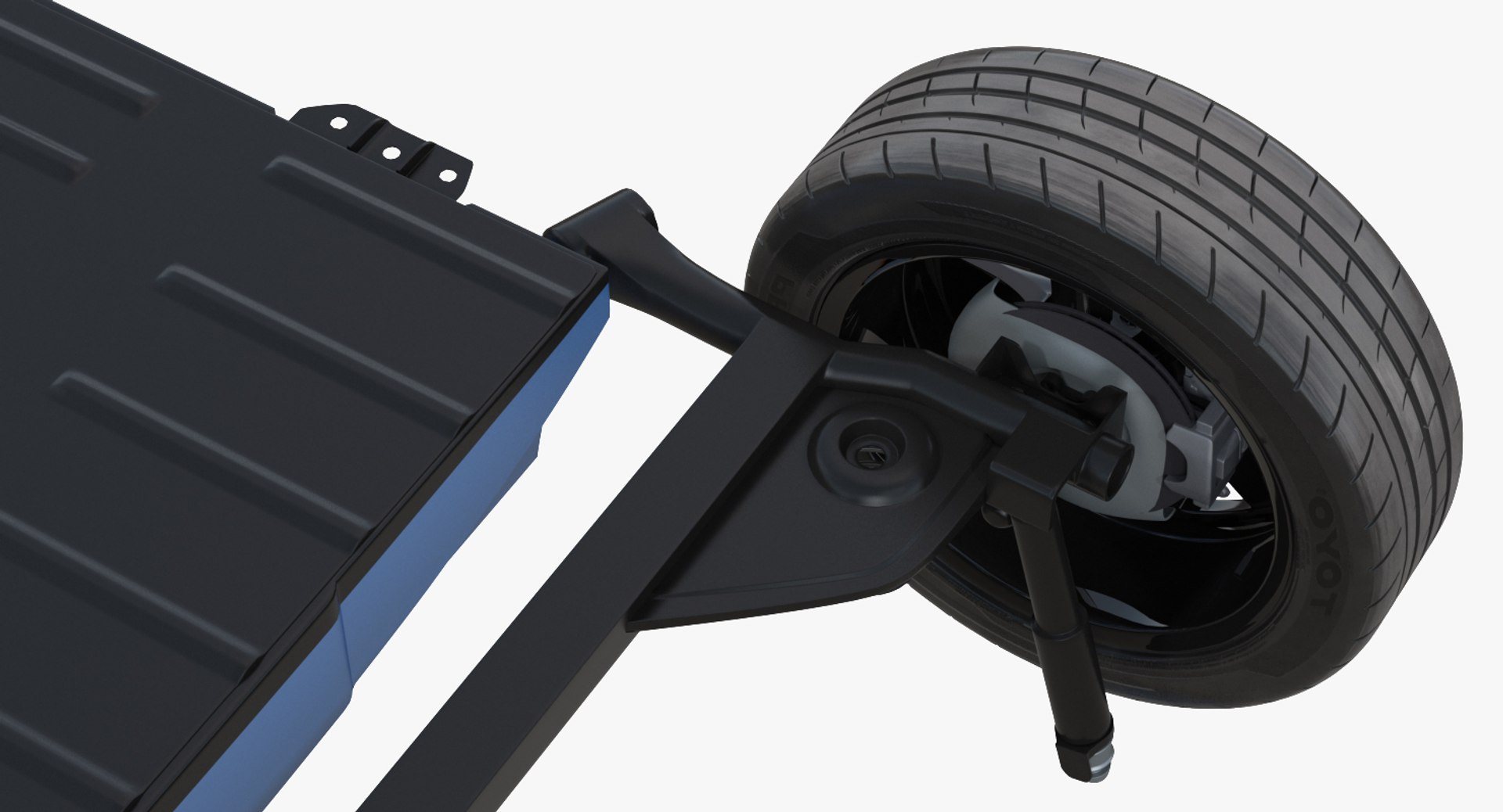 3D nissan leaf engine chassis - TurboSquid 1426293