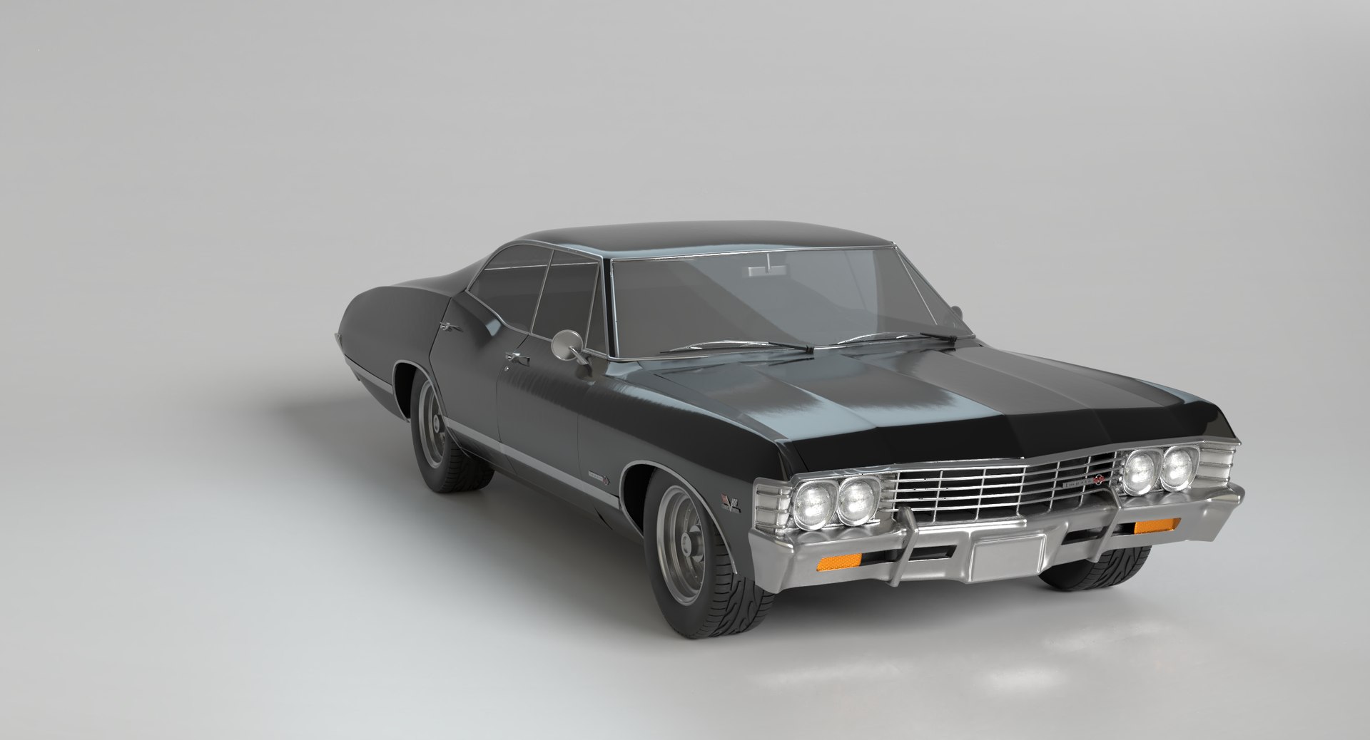 3d 1967 Chevrolet Impala