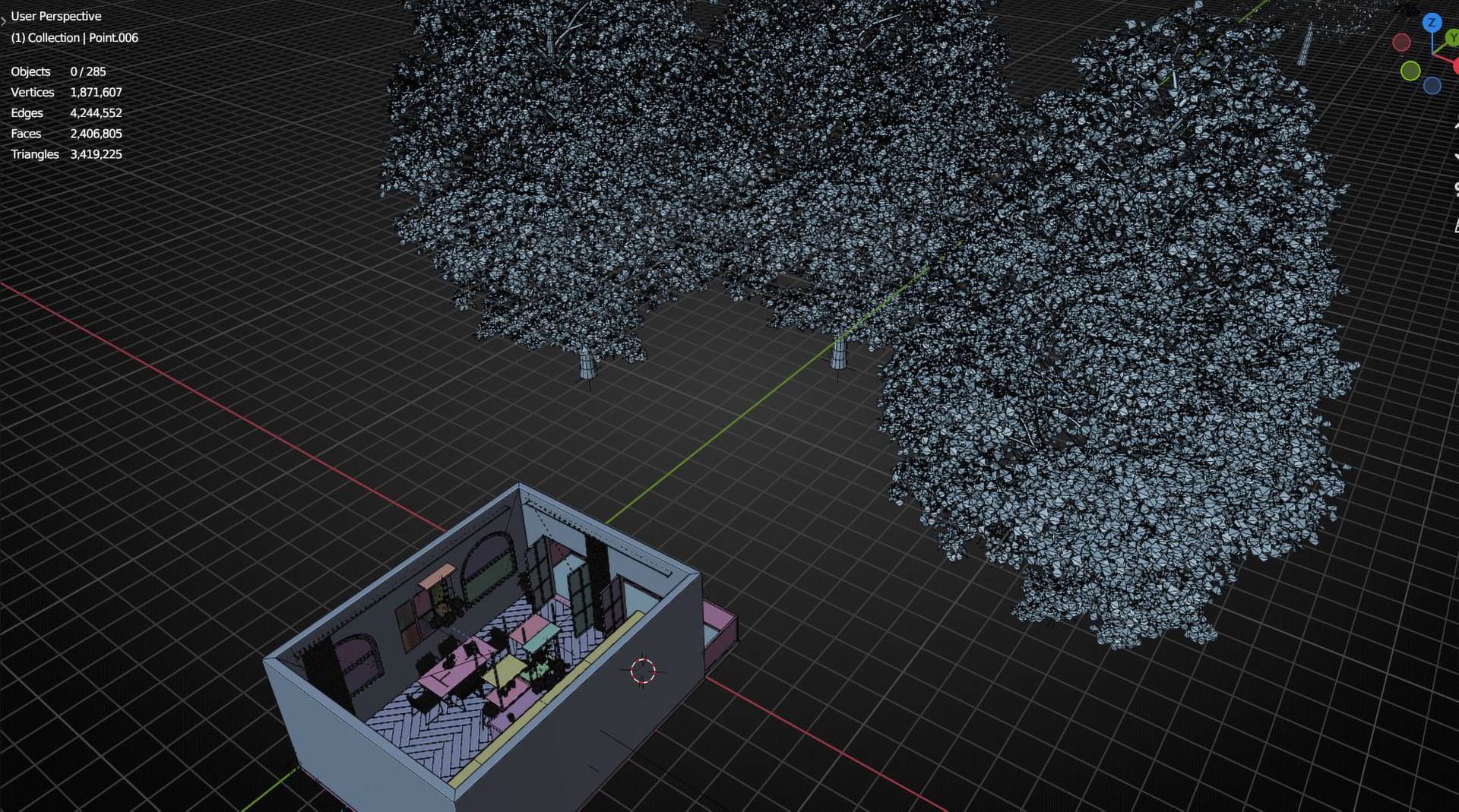3D Blender Kitchen Scene Model - TurboSquid 1841862
