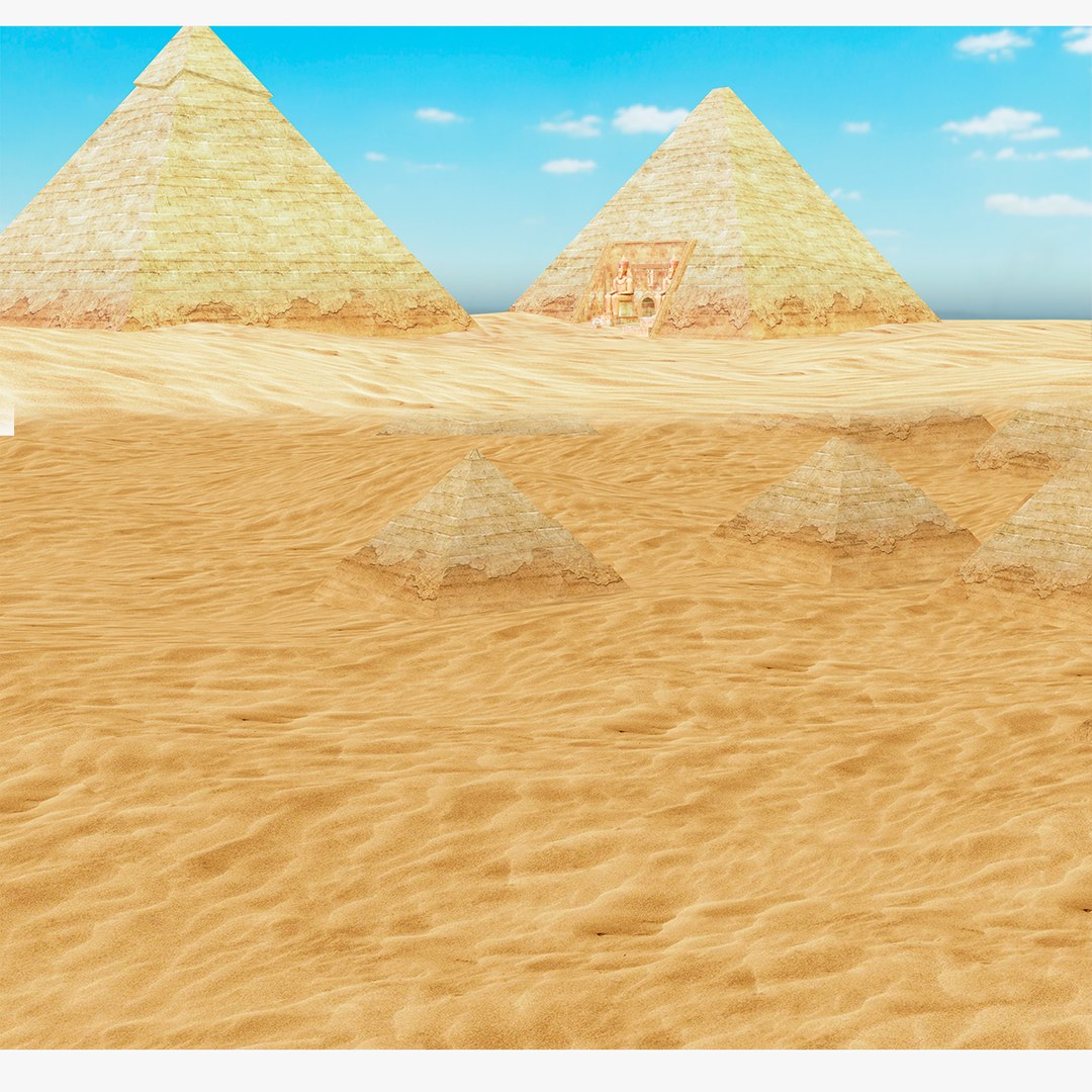 DESERT TERRAIN 3D FBX 3D 모델 - TurboSquid 2070174