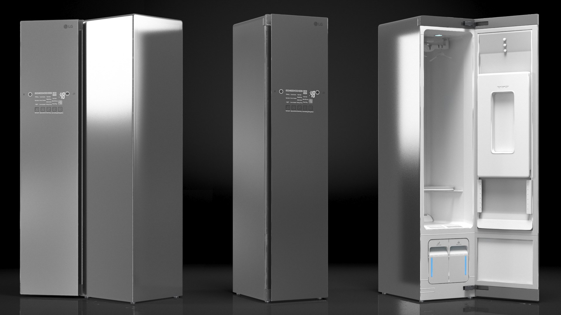 3D LG Styler Steam Clothing Care System - TurboSquid 1767127