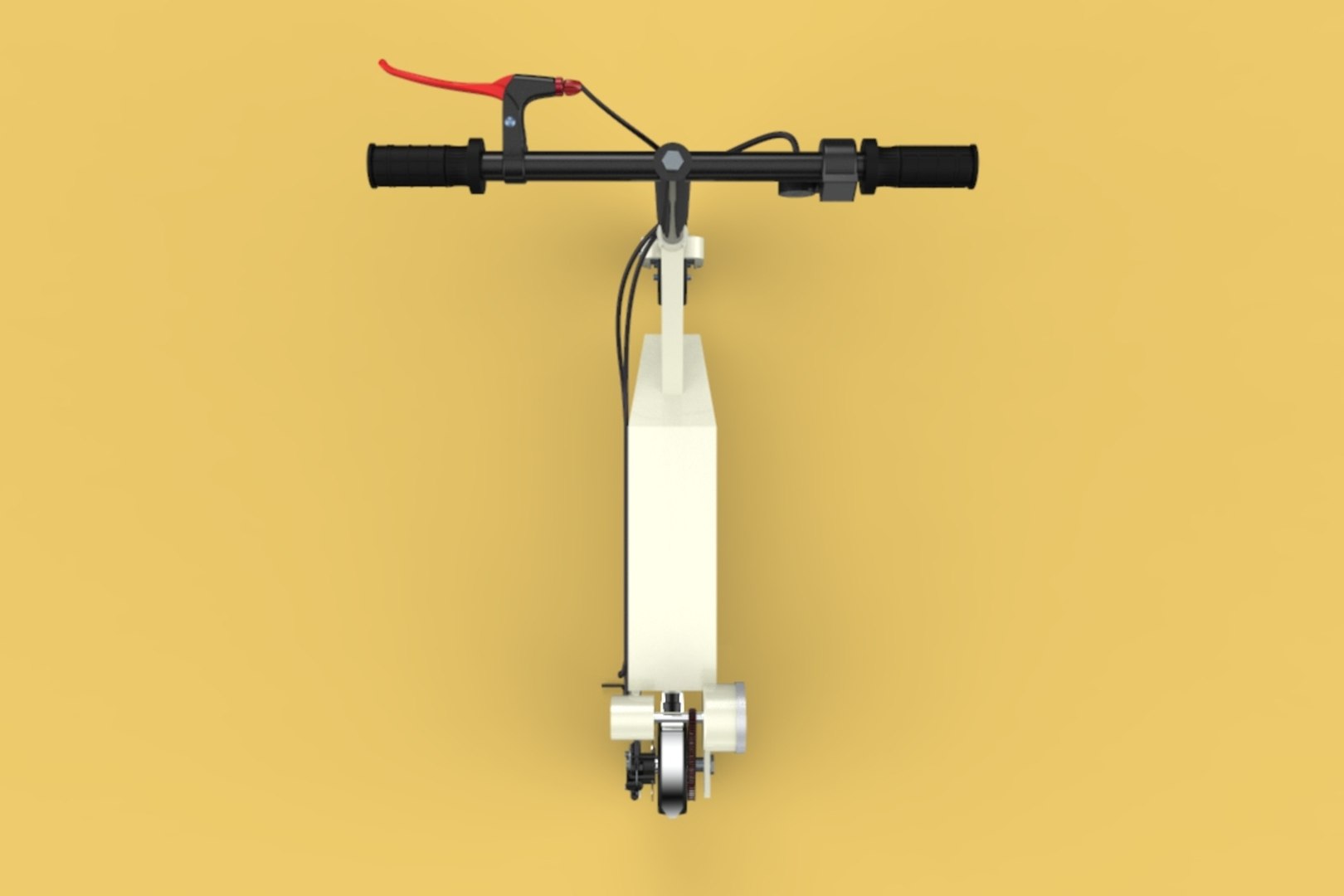 3D Model KICK SCOOTER ELECTRIC BIKE AUTOPED OTOPED - TurboSquid 1862269