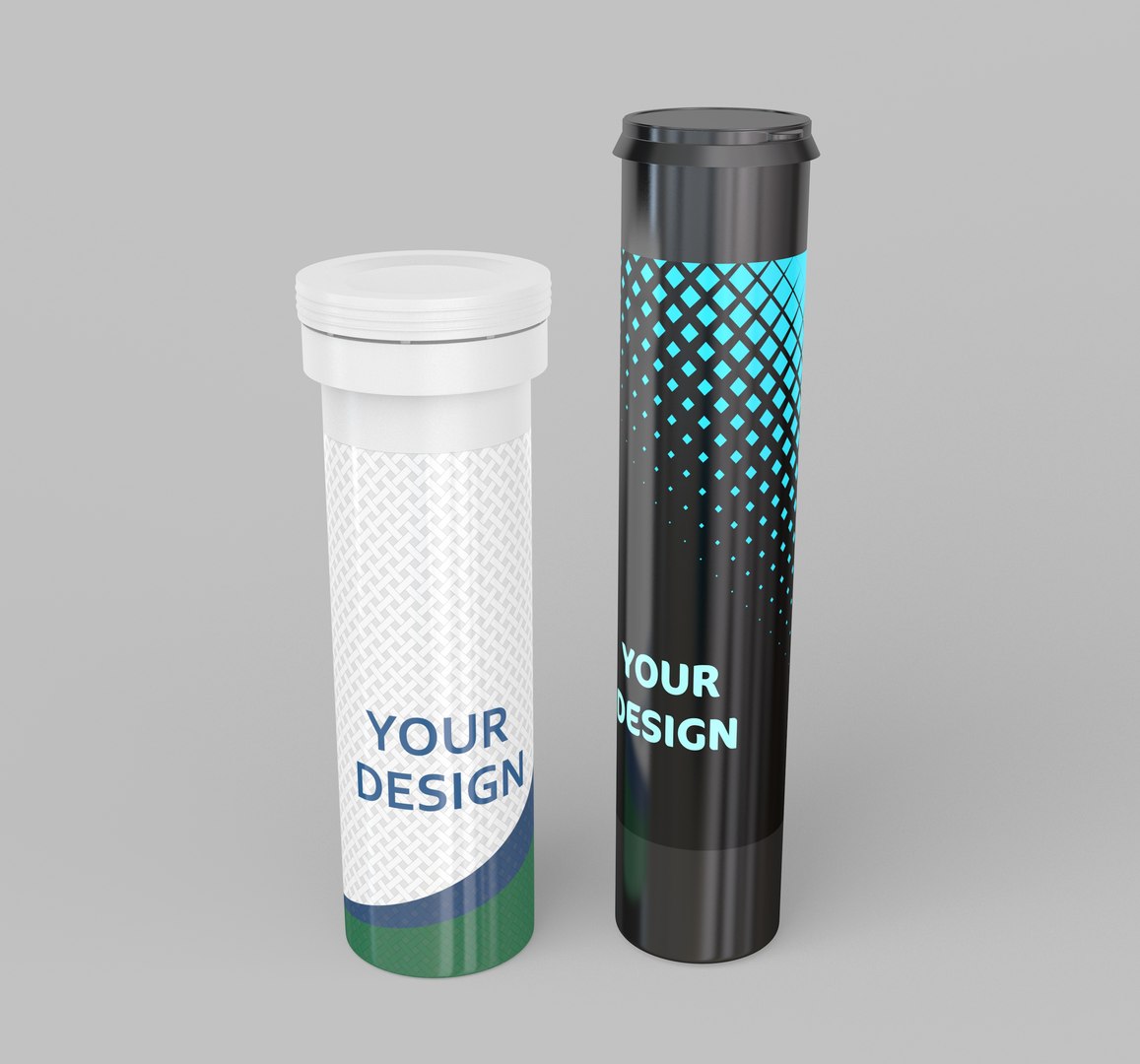 Tablet Tubes 3D Model - TurboSquid 2190426