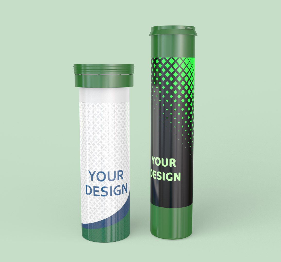 Tablet Tubes 3D Model - TurboSquid 2190426