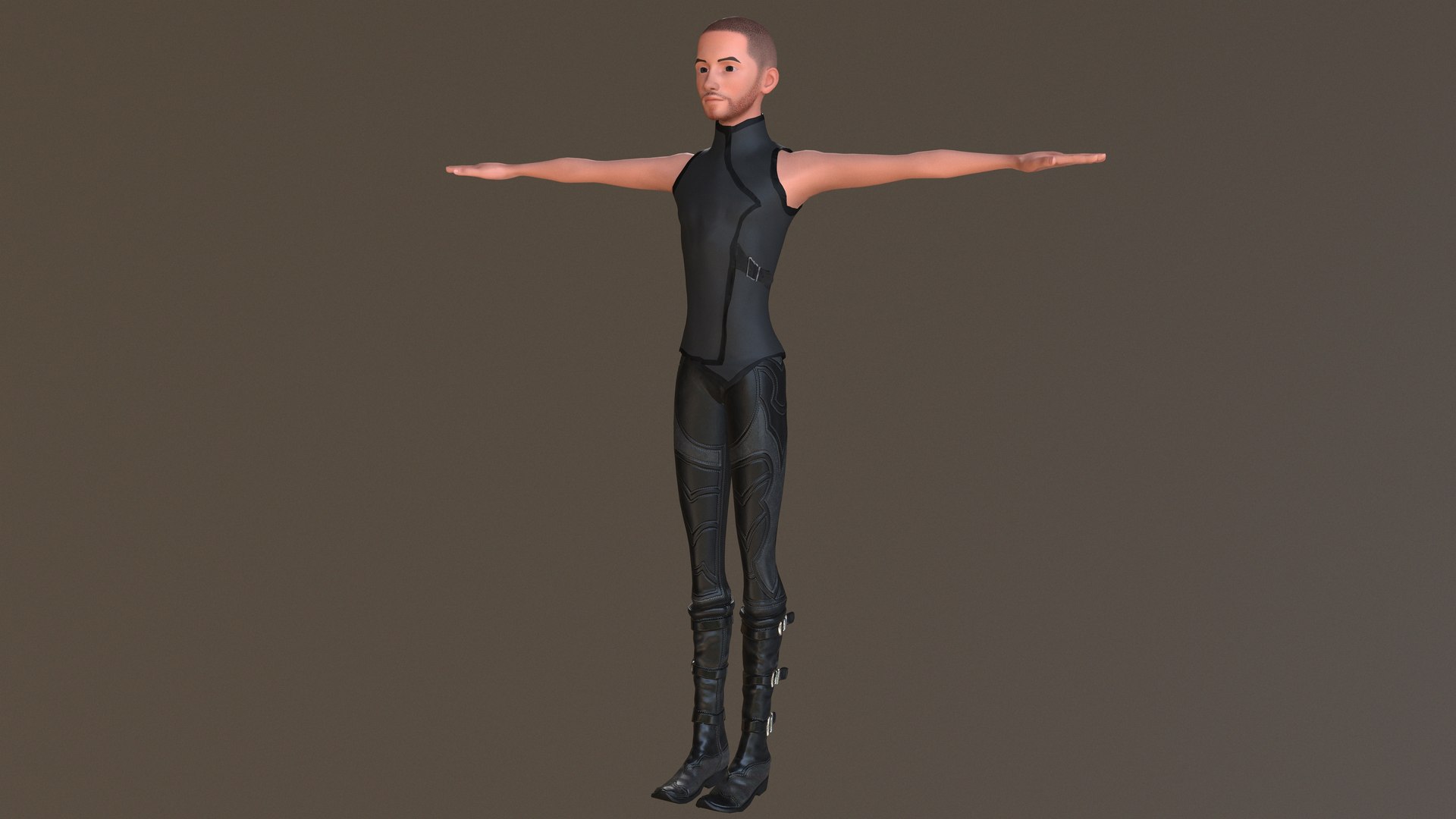 3D Six Fully Rigged Cartoonish Characters Model - TurboSquid 1907109