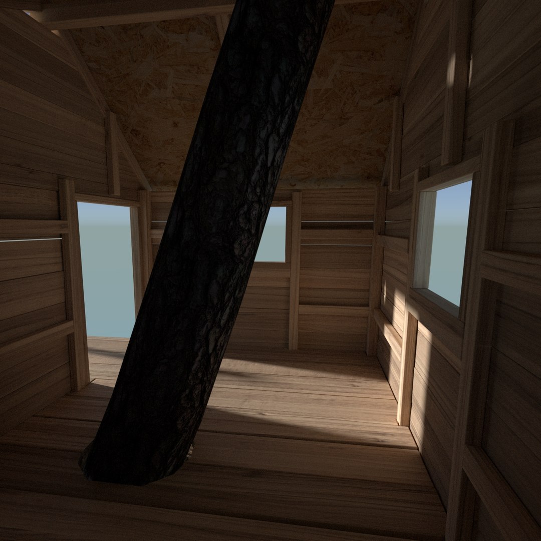 3d Model Treehouse Tree House