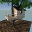 3d Model Treehouse Tree House