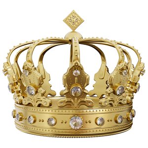 Download 3D Royal Crown Blender Models - TurboSquid
