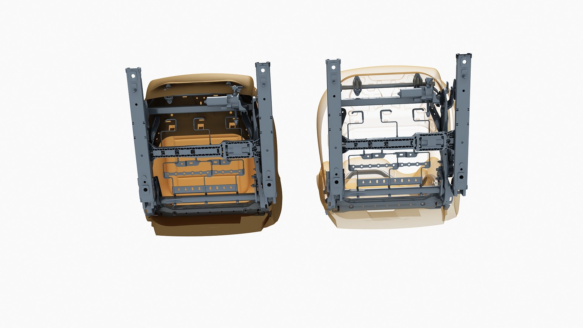 Car Seat Belt Frame 3D Model - TurboSquid 1971391