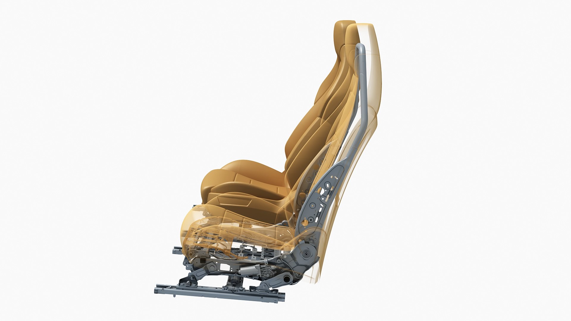 Car Seat Belt Frame 3D Model - TurboSquid 1971391